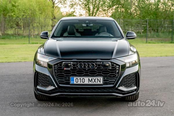 Melns Audi RS Q8 2022 Pērnava, ar dzinēja tilpumu 4.00 L un nobraukumu 107 tūkst. km par 93900 €, foto 9 vietnē AUTOMOTO.COM.LV