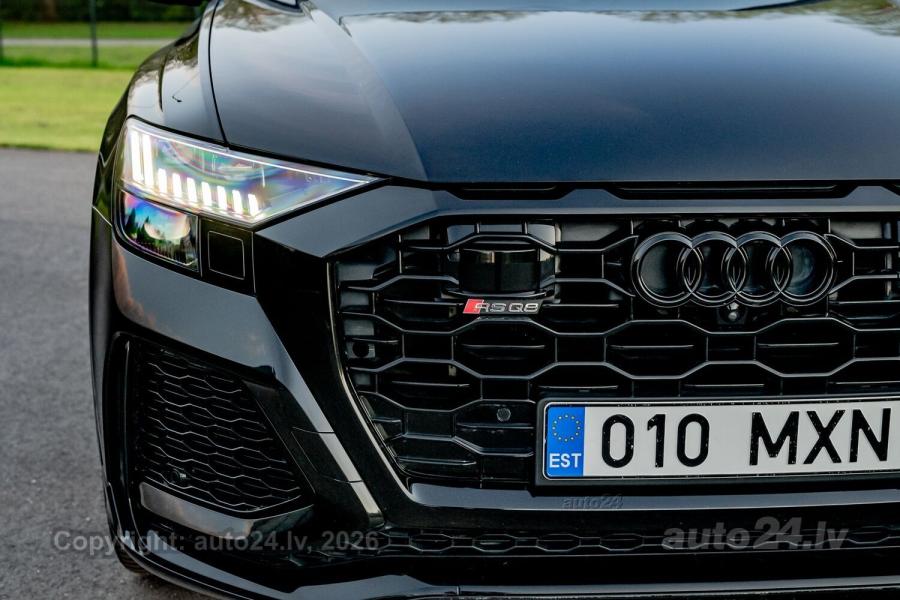 Melns Audi RS Q8 2022 Pērnava, ar dzinēja tilpumu 4.00 L un nobraukumu 107 tūkst. km par 93900 €, foto 13 vietnē AUTOMOTO.COM.LV