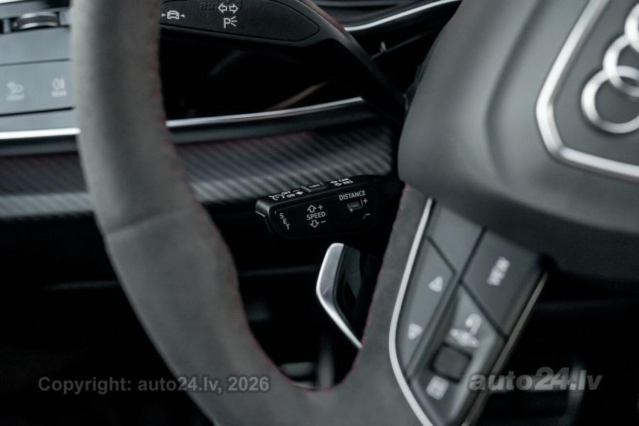 Melns Audi RS Q8 2022 Pērnava, ar dzinēja tilpumu 4.00 L un nobraukumu 107 tūkst. km par 93900 €, foto 25 vietnē AUTOMOTO.COM.LV
