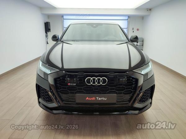 Black Audi RS Q8 2023 in Tartu, with an engine capacity of 4.00 L and mileage of 42 thousand km for 99900 €, photo 3 on AUTOMOTO.COM.LV