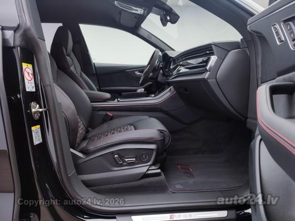 Black Audi RS Q8 2023 in Tartu, with an engine capacity of 4.00 L and mileage of 42 thousand km for 99900 €, photo 8 on AUTOMOTO.COM.LV