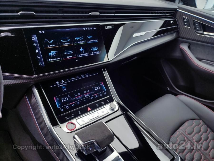 Черный Ауди RS Q8 2023 в Тарту, объемом двигателя 4.00 л и пробегом 42 тыс. км за 99900 €, фото 13 на AUTOMOTO.COM.LV