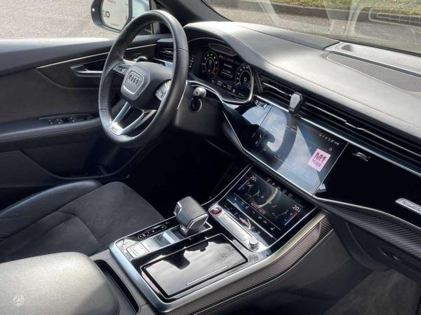 Zils Audi RS Q8 2020 Viļņa, ar dzinēja tilpumu 4.00 L un nobraukumu 76 tūkst. km par 89999 €, foto 7 vietnē AUTOMOTO.COM.LV