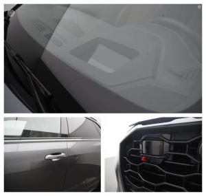 Grey Audi RS Q8 2020 in Vilnius, with an engine capacity of 4.00 L and mileage of 71 thousand km for 93000 €, photo 8 on AUTOMOTO.COM.LV
