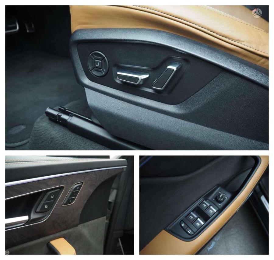 Grey Audi RS Q8 2020 in Vilnius, with an engine capacity of 4.00 L and mileage of 71 thousand km for 93000 €, photo 10 on AUTOMOTO.COM.LV