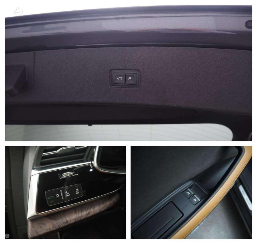 Grey Audi RS Q8 2020 in Vilnius, with an engine capacity of 4.00 L and mileage of 71 thousand km for 93000 €, photo 14 on AUTOMOTO.COM.LV