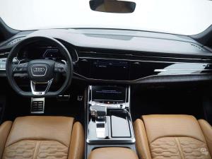 Grey Audi RS Q8 2020 in Vilnius, with an engine capacity of 4.00 L and mileage of 71 thousand km for 93000 €, photo 15 on AUTOMOTO.COM.LV
