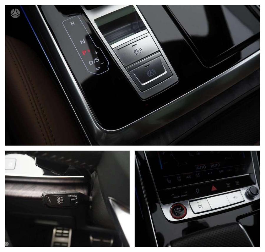 Grey Audi RS Q8 2020 in Vilnius, with an engine capacity of 4.00 L and mileage of 71 thousand km for 93000 €, photo 18 on AUTOMOTO.COM.LV