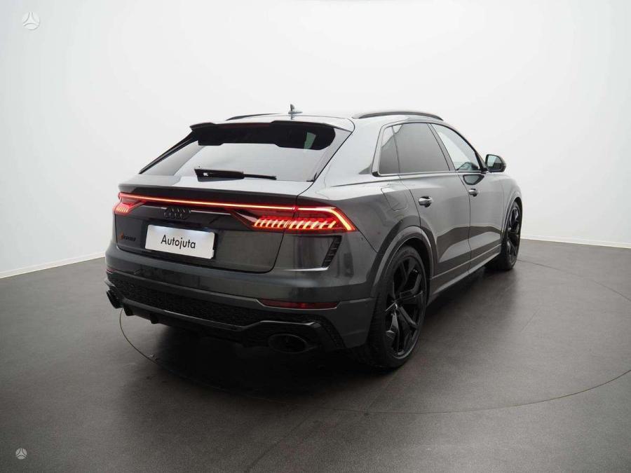 Grey Audi RS Q8 2020 in Vilnius, with an engine capacity of 4.00 L and mileage of 71 thousand km for 93000 €, photo 26 on AUTOMOTO.COM.LV