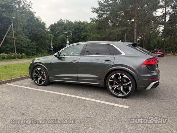 Grey Audi RS Q8 2021 in Tallinn, with an engine capacity of 4.00 L and mileage of 57 thousand km for 87000 €, photo 3 on AUTOMOTO.COM.LV