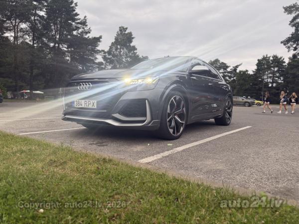 Grey Audi RS Q8 2021 in Tallinn, with an engine capacity of 4.00 L and mileage of 57 thousand km for 87000 €, photo 7 on AUTOMOTO.COM.LV