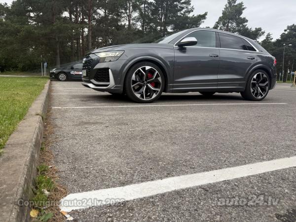 Grey Audi RS Q8 2021 in Tallinn, with an engine capacity of 4.00 L and mileage of 57 thousand km for 87000 €, photo 9 on AUTOMOTO.COM.LV