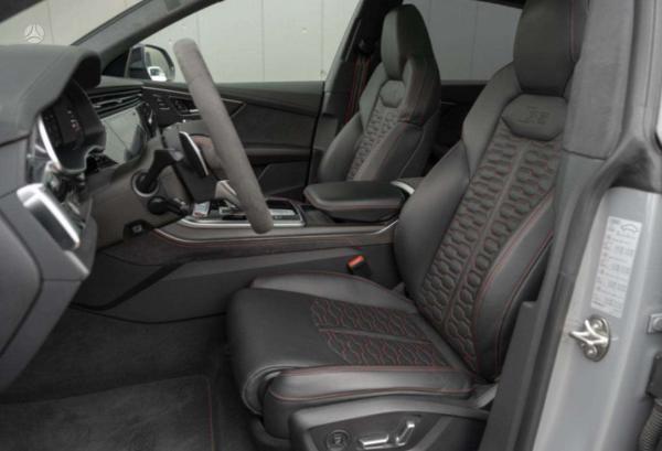 Grey Audi RS Q8 2022 in Klaipeda, with an engine capacity of 4.00 L and mileage of 130 thousand km for 87000 €, photo 7 on AUTOMOTO.COM.LV