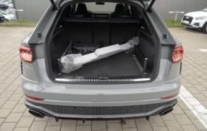 Grey Audi RS Q8 2022 in Klaipeda, with an engine capacity of 4.00 L and mileage of 130 thousand km for 87000 €, photo 13 on AUTOMOTO.COM.LV