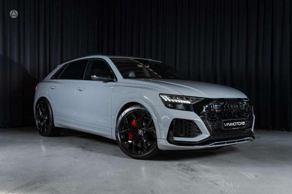 Серый Ауди RS Q8 2022 в Вильнюс, объемом двигателя 4.00 л и пробегом 133 тыс. км за 73900 €, фото 4 на AUTOMOTO.COM.LV