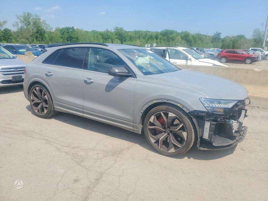 Grey Audi RS Q8 2023 in Klaipeda, with an engine capacity of 4.00 L and mileage of 41 thousand km for 40000 €, photo 5 on AUTOMOTO.COM.LV