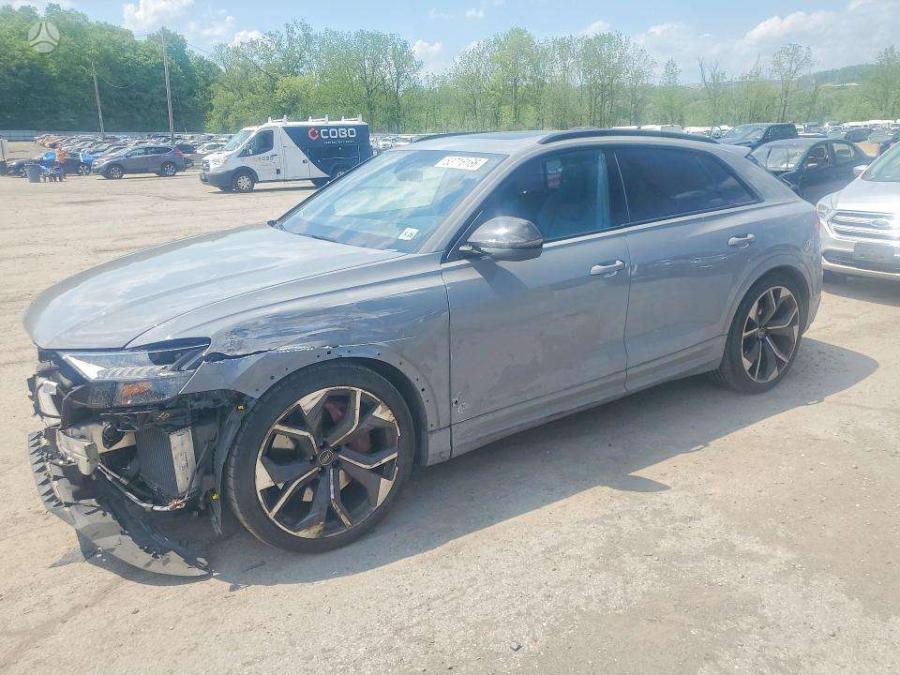 Grey Audi RS Q8 2023 in Klaipeda, with an engine capacity of 4.00 L and mileage of 41 thousand km for 40000 €, photo 7 on AUTOMOTO.COM.LV