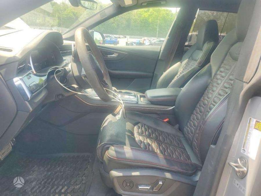 Grey Audi RS Q8 2023 in Klaipeda, with an engine capacity of 4.00 L and mileage of 41 thousand km for 40000 €, photo 14 on AUTOMOTO.COM.LV