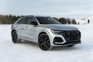 Grey Audi RS Q8 2020 in Klaipeda, with an engine capacity of 4.00 L and mileage of 67 thousand km for 85000 €, photo 7 on AUTOMOTO.COM.LV