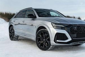 Grey Audi RS Q8 2020 in Klaipeda, with an engine capacity of 4.00 L and mileage of 67 thousand km for 85000 €, photo 8 on AUTOMOTO.COM.LV