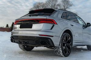Grey Audi RS Q8 2020 in Klaipeda, with an engine capacity of 4.00 L and mileage of 67 thousand km for 85000 €, photo 15 on AUTOMOTO.COM.LV