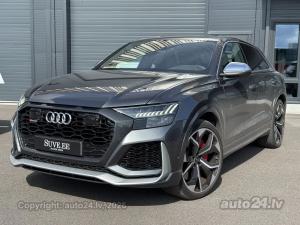 Pelēks Audi RS Q8 2021 Tallina, ar dzinēja tilpumu 4.00 L un nobraukumu 57 tūkst. km par 84995 €, foto  vietnē AUTOMOTO.COM.LV
