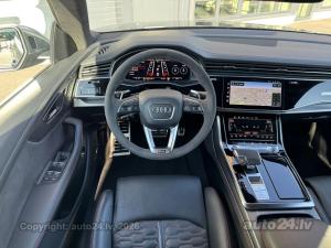 Grey Audi RS Q8 2021 in Tallinn, with an engine capacity of 4.00 L and mileage of 57 thousand km for 77995 €, photo 19 on AUTOMOTO.COM.LV