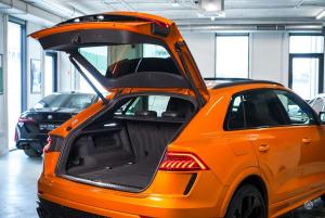 Oranžs Audi RS Q8 2020 Kauņa, ar dzinēja tilpumu 4.00 L un nobraukumu 136 tūkst. km par 65950 €, foto 14 vietnē AUTOMOTO.COM.LV