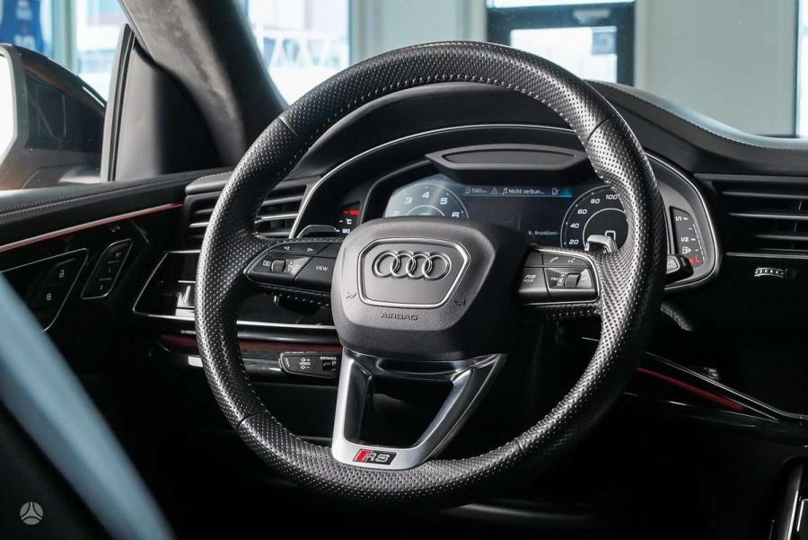 Oranžs Audi RS Q8 2020 Kauņa, ar dzinēja tilpumu 4.00 L un nobraukumu 136 tūkst. km par 65950 €, foto 18 vietnē AUTOMOTO.COM.LV