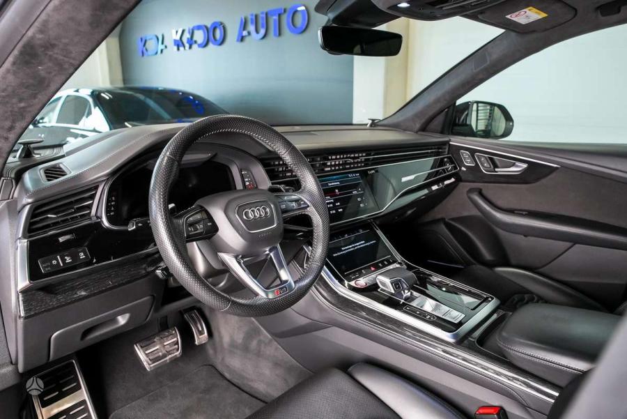 Oranžs Audi RS Q8 2020 Kauņa, ar dzinēja tilpumu 4.00 L un nobraukumu 136 tūkst. km par 65950 €, foto 27 vietnē AUTOMOTO.COM.LV