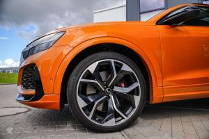 Oranžs Audi RS Q8 2020 Kauņa, ar dzinēja tilpumu 4.00 L un nobraukumu 136 tūkst. km par 65950 €, foto 8 vietnē AUTOMOTO.COM.LV