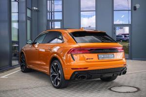 Oranžs Audi RS Q8 2020 Kauņa, ar dzinēja tilpumu 4.00 L un nobraukumu 136 tūkst. km par 65950 €, foto 11 vietnē AUTOMOTO.COM.LV