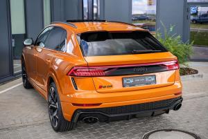 Oranžs Audi RS Q8 2020 Kauņa, ar dzinēja tilpumu 4.00 L un nobraukumu 136 tūkst. km par 65950 €, foto 13 vietnē AUTOMOTO.COM.LV