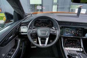 Oranžs Audi RS Q8 2020 Kauņa, ar dzinēja tilpumu 4.00 L un nobraukumu 136 tūkst. km par 65950 €, foto 21 vietnē AUTOMOTO.COM.LV