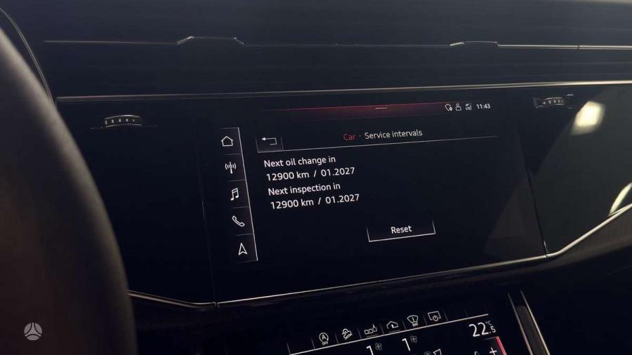 Красный Ауди RS Q8 2020 в Вильнюс, объемом двигателя 4.00 л и пробегом 102 тыс. км за 84444 €, фото 13 на AUTOMOTO.COM.LV
