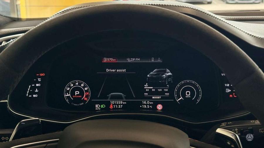 Sarkans Audi RS Q8 2020 Viļņa, ar dzinēja tilpumu 4.00 L un nobraukumu 102 tūkst. km par 79989 €, foto 23 vietnē AUTOMOTO.COM.LV