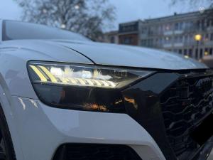 White Audi RS Q8 2022 in Marijampole, with an engine capacity of 4.00 L and mileage of 100 thousand km for 83000 €, photo 8 on AUTOMOTO.COM.LV