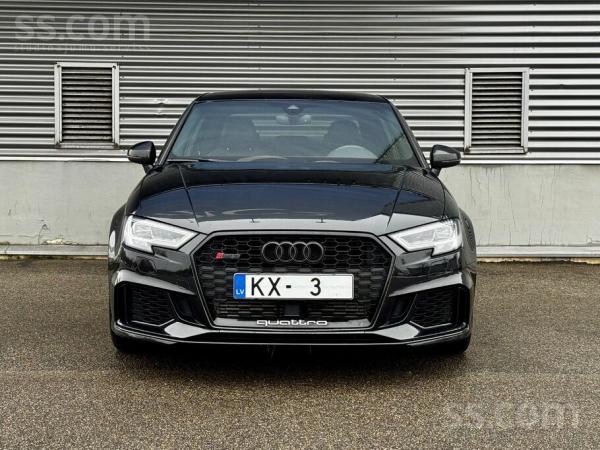 Черный Ауди РС3 2019 в Рига, объемом двигателя 2.50 л и пробегом 92 тыс. км за 37900 €, фото 7 на AUTOMOTO.COM.LV