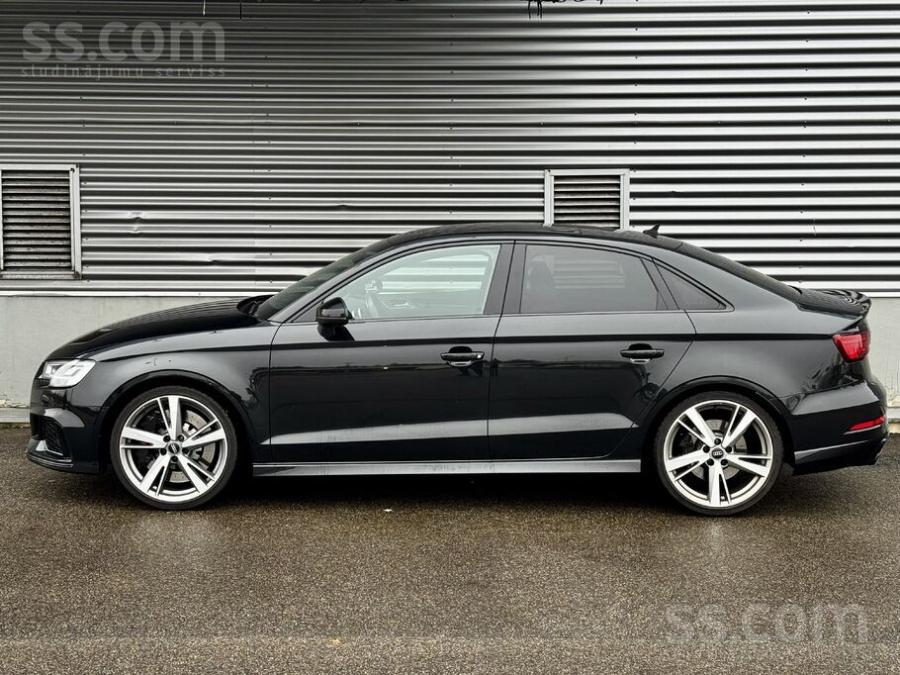 Melns Audi RS3 2019 Rīga, ar dzinēja tilpumu 2.50 L un nobraukumu 92 tūkst. km par 37900 €, foto 3 vietnē AUTOMOTO.COM.LV