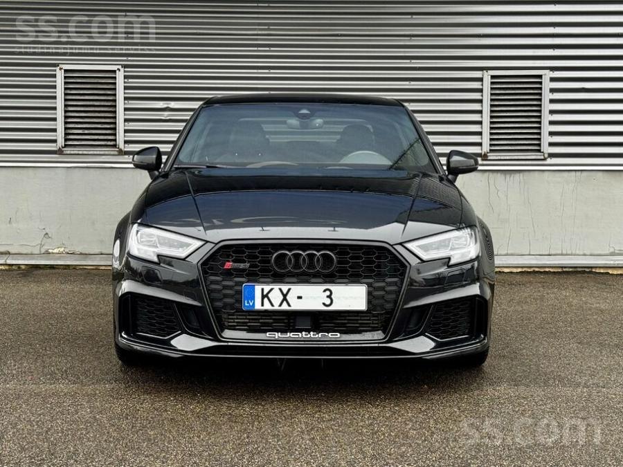 Melns Audi RS3 2019 Rīga, ar dzinēja tilpumu 2.50 L un nobraukumu 92 tūkst. km par 37900 €, foto 8 vietnē AUTOMOTO.COM.LV