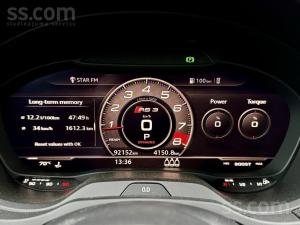 Melns Audi RS3 2019 Rīga, ar dzinēja tilpumu 2.50 L un nobraukumu 92 tūkst. km par 37900 €, foto 14 vietnē AUTOMOTO.COM.LV