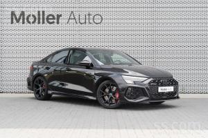 Black Audi RS3 2024 in Riga, with an engine capacity of 2.50 L and mileage of 102 thousand km for 46900 €, photo 3 on AUTOMOTO.COM.LV