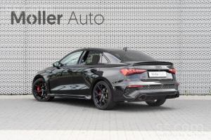 Black Audi RS3 2024 in Riga, with an engine capacity of 2.50 L and mileage of 102 thousand km for 46900 €, photo 4 on AUTOMOTO.COM.LV