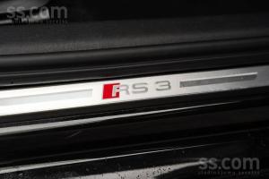 Black Audi RS3 2024 in Riga, with an engine capacity of 2.50 L and mileage of 102 thousand km for 46900 €, photo 8 on AUTOMOTO.COM.LV