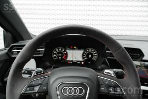 Black Audi RS3 2024 in Riga, with an engine capacity of 2.50 L and mileage of 102 thousand km for 46900 €, photo 18 on AUTOMOTO.COM.LV