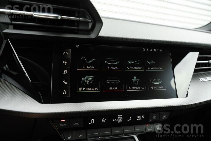 Black Audi RS3 2024 in Riga, with an engine capacity of 2.50 L and mileage of 102 thousand km for 46900 €, photo 22 on AUTOMOTO.COM.LV