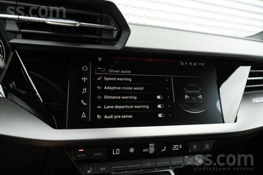 Black Audi RS3 2024 in Riga, with an engine capacity of 2.50 L and mileage of 102 thousand km for 46900 €, photo 25 on AUTOMOTO.COM.LV