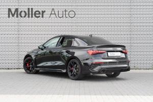 Black Audi RS3 2024 in Marupe, with an engine capacity of 2.50 L and mileage of 102 thousand km for 46900 €, photo 4 on AUTOMOTO.COM.LV