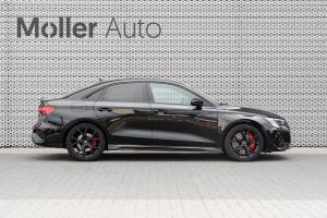 Black Audi RS3 2024 in Marupe, with an engine capacity of 2.50 L and mileage of 102 thousand km for 46900 €, photo 6 on AUTOMOTO.COM.LV