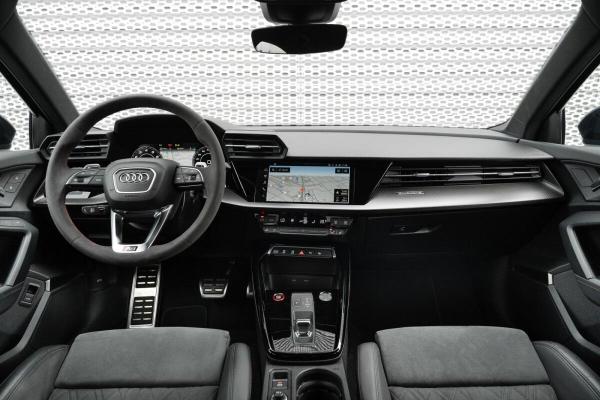 Black Audi RS3 2024 in Marupe, with an engine capacity of 2.50 L and mileage of 102 thousand km for 46900 €, photo 6 on AUTOMOTO.COM.LV